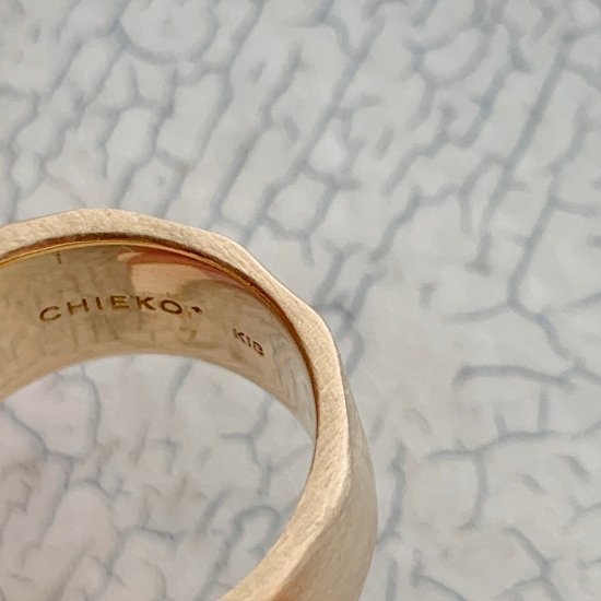 N°15 curvy diamond ring ｜CHIEKO+(チエコプラス)公式通販