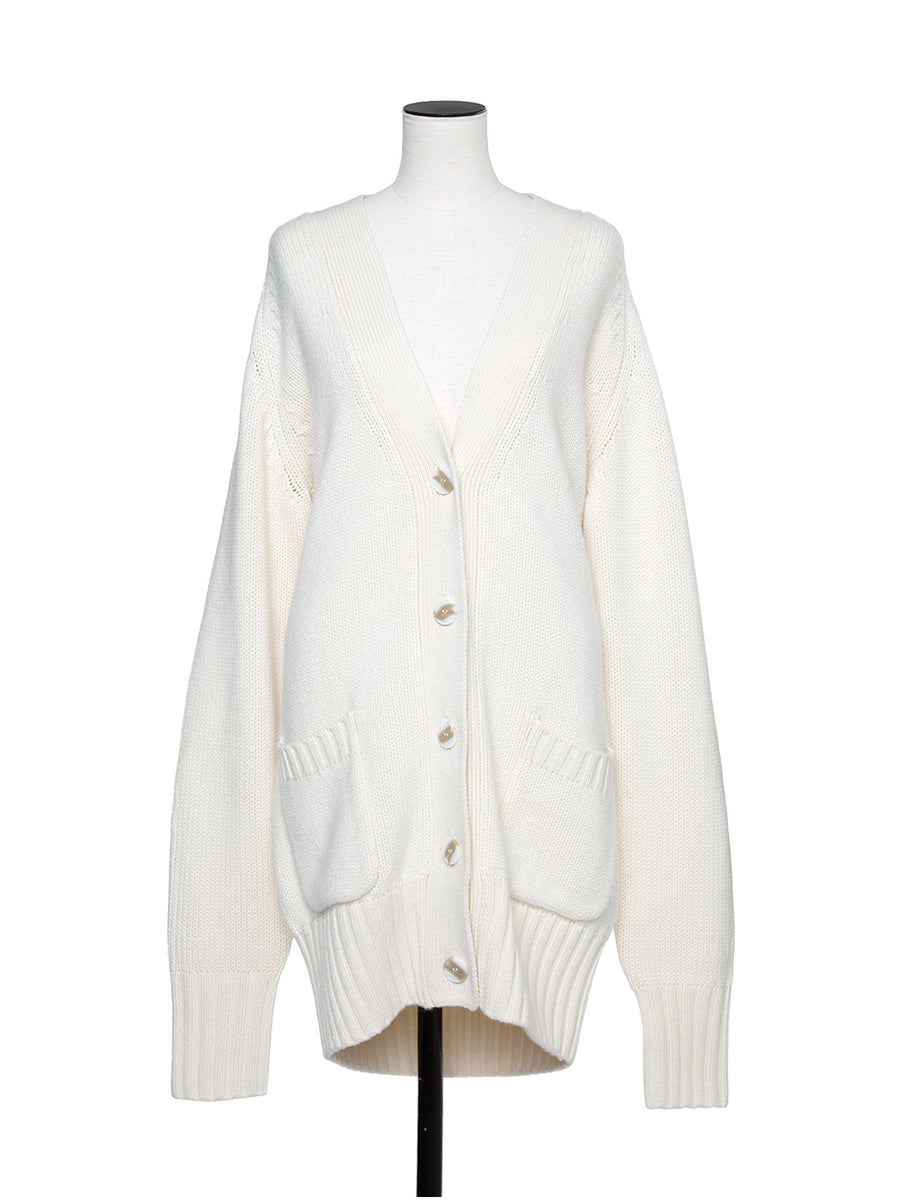 luxe knit05 - wool cashmere long cardigan｜CHIEKO+(チエコプラス)公式通販