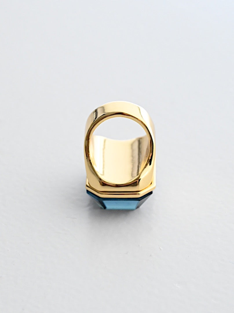 Eme ring - smoky blue｜CHIEKO+(チエコプラス)公式通販