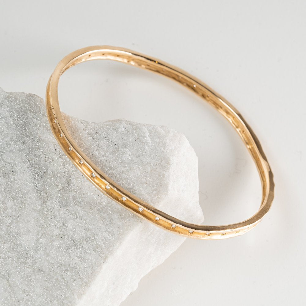 N°35 bobbin diamond bangle｜CHIEKO+(チエコプラス)公式通販